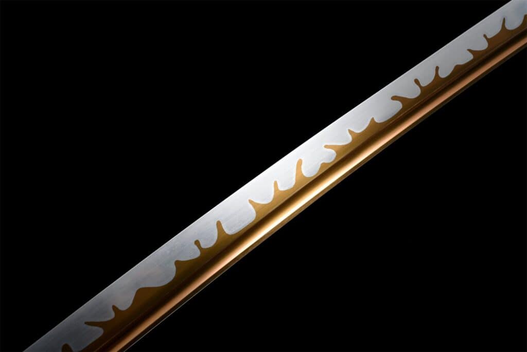 Katana Golden Blade | Steel 1060 | 103cm Length
